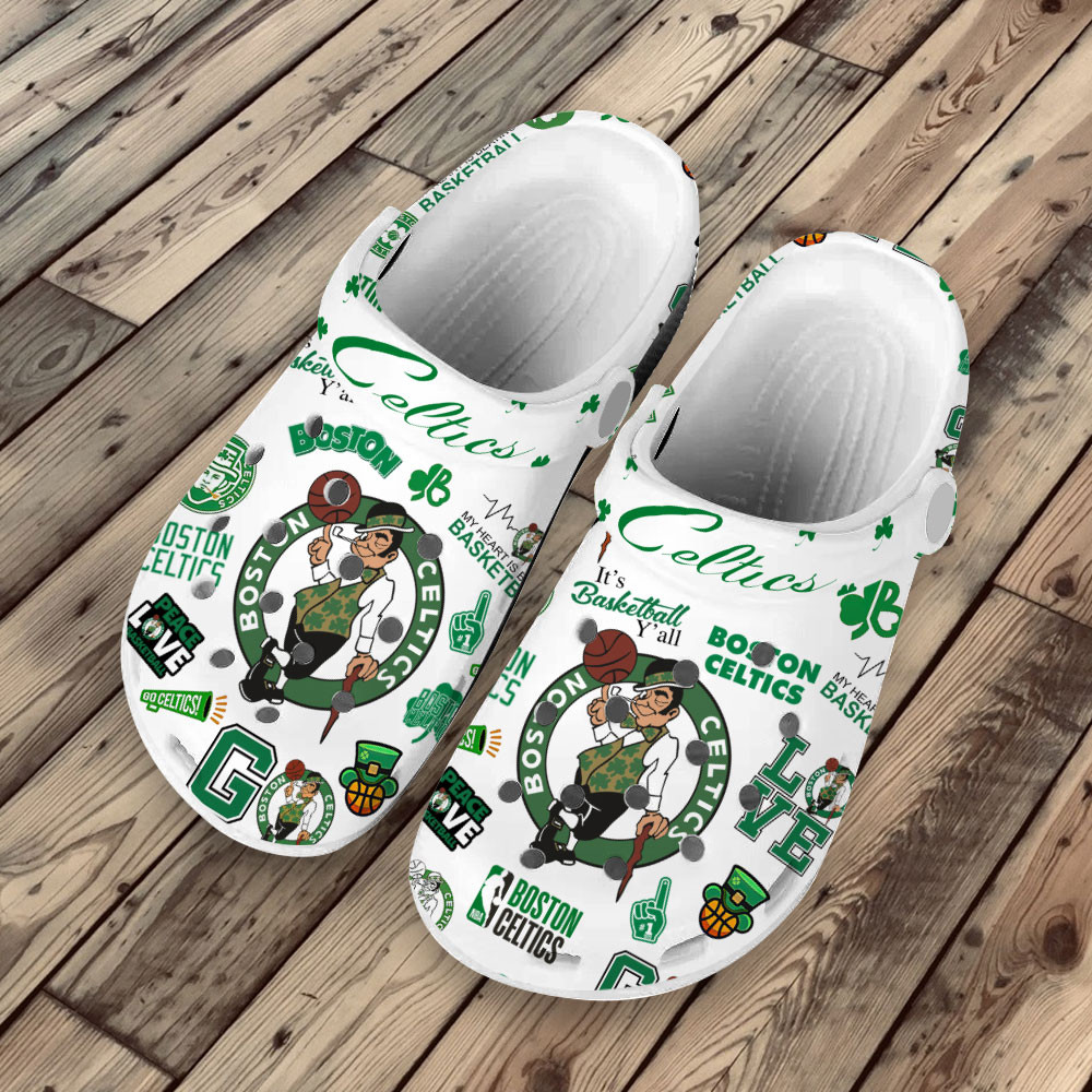 Personalized Clogs – Premium Boston Celtics Nb2 Sport Crocs Crocband ...